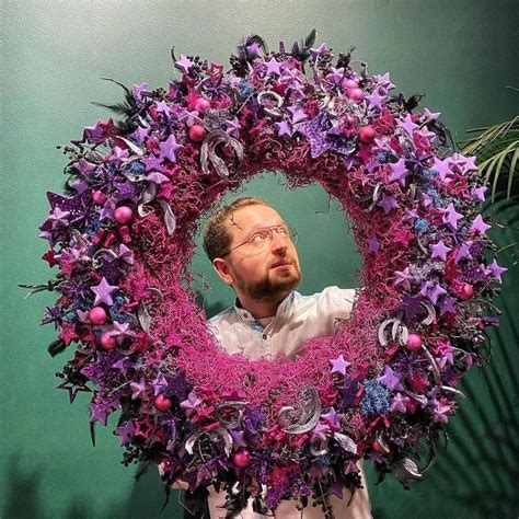 Floristicplanets Instagram Profile Post “tomasz Max Kuczynski Max Kuczynski” Floral Wreath