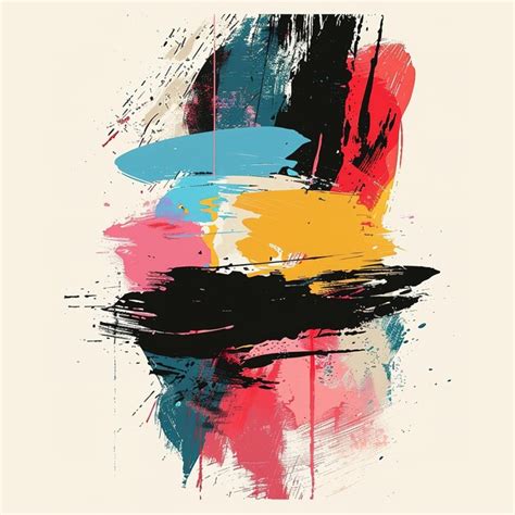 Premium Photo Abstract Color Drawing Background