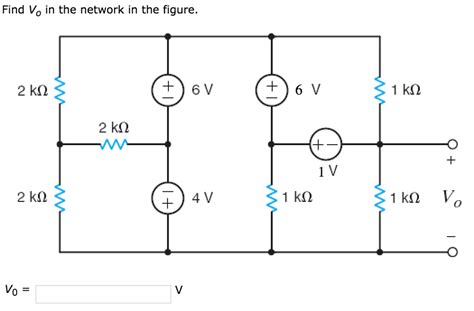 Solved Use Nodal Analysis To Find Vo In The Circuit In The Chegg