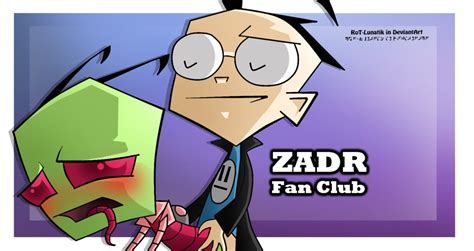 Sexy Invader Zim Stuff ZADR FanClub By Rot Lunatik
