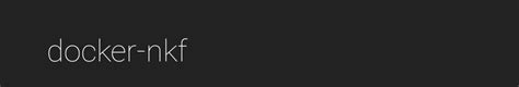 GitHub Conao3 Docker Nkf Nkf Meets Docker As A Standalone CLI Tool