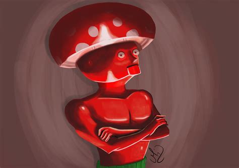 Artstation Robot Mushroom