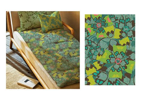 Home Textile Woven Pattern Design Collection On Behance