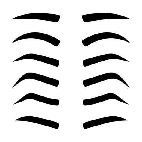 Eyebrowshapingstencils Eyebrow Template Eyebrow Stencil How To
