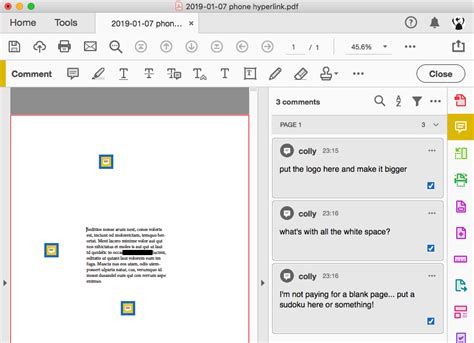 Checkboxes Are Back In Acrobat Comments Sort Of Colecandoo
