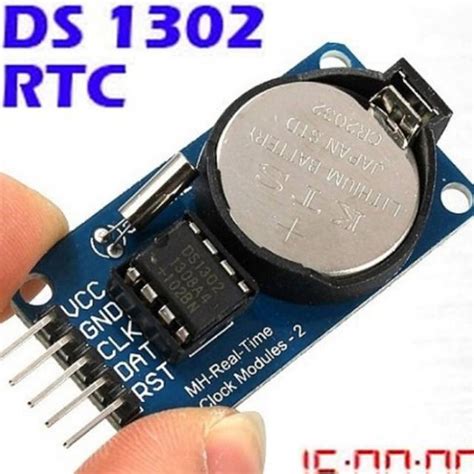 Jual Ds1302 Real Time Clock Module Rtc Arduino Uno Mega Raspberry Pi