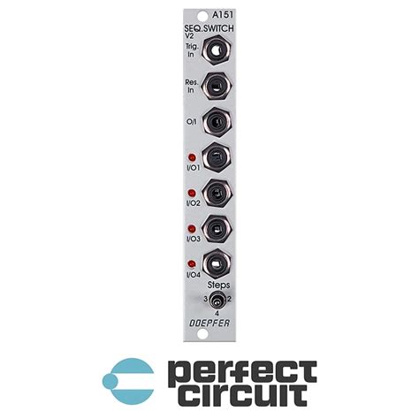 Doepfer A Quad Sequential Switch DEMO Reverb