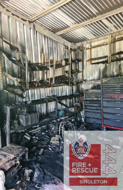 Suspected Lithium Battery Fire At Singleton Tears