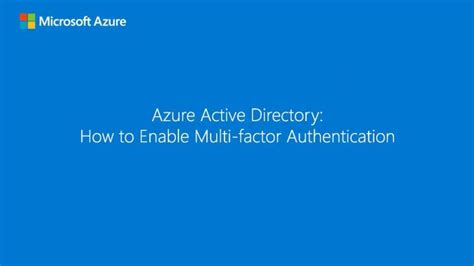How To Configure And Enforce Multi Factor Authentication In Your Tenant Steve Bostedor
