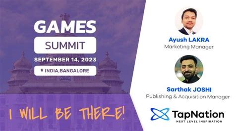 Mobilegaming Partnerships Job Game Tapnation Gamedev Event Conference Hgc Sarthak Joshi