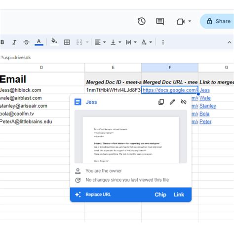 Effortless Outreach How To Do Mail Merge Using Google Docs