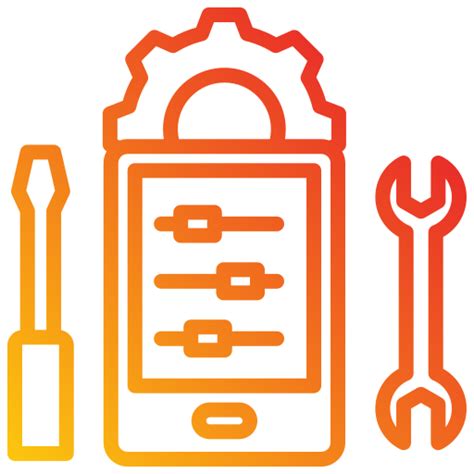 Modification Generic Gradient Outline Icon