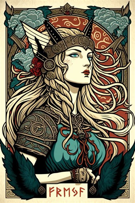 Pin By Karolina Grabowska On Freyja Norse Goddess Freya Norse