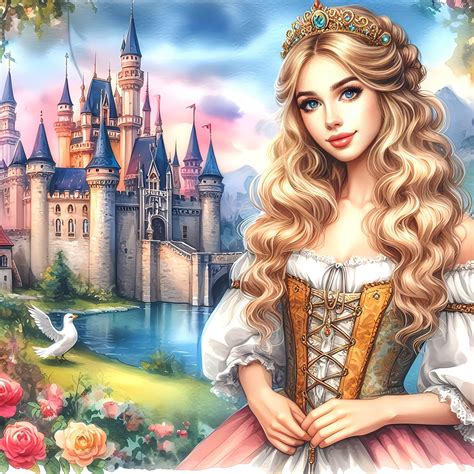 Download Princess Fairy Tale Fantasy Royalty Free Stock Illustration