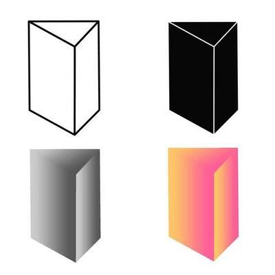 Triangular Prism Vector Art Icons And Graphics For Free Download