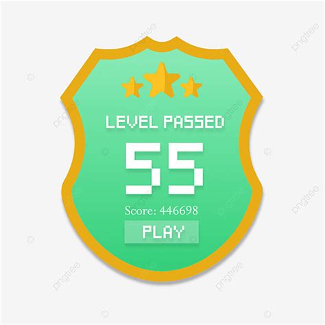 Minimal Landing Page Vector Hd Images Minimal Clean Game Level Passed