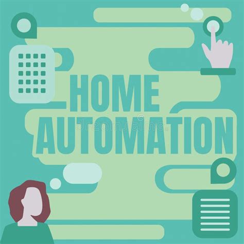 Conceptual Caption Home Automation Business Showcase Home Solution That Enables Automating The