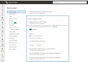 How To Monitor Usage With Usage Metrics Report In Power BI Zebra BI Knowledge Base