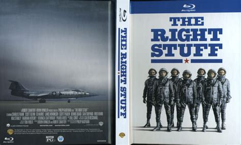 The Right Stuff Blu Ray Dvd Cover And Label 1983 R1
