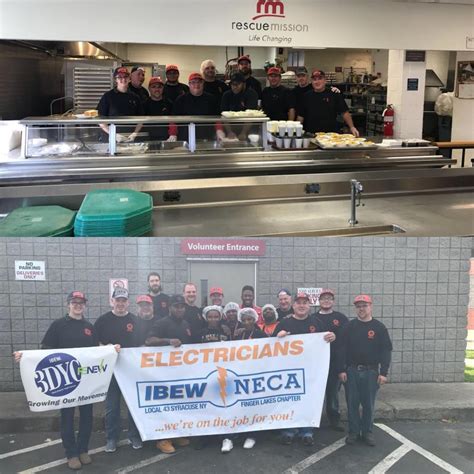 Alan Marzullo On Linkedin Members Of Ibew Local 43 Served Our Community By Assisting The Syracuse…