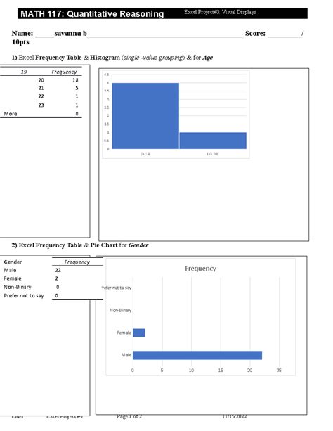 Excel Proj 3 Submit Name Savanna B