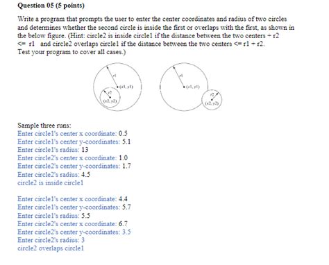 Solved Write A Program That Prompts The User To Enter The
