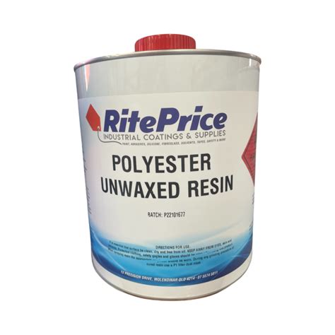 Polyester Resin 4 5kg Unwaxed
