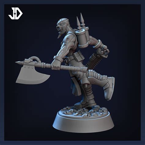 Stl File Anubis Cultist D 🛰・template To Download And 3d Print・cults