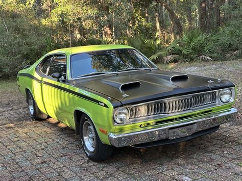 1972 Plymouth Duster Coupe Green For Sale