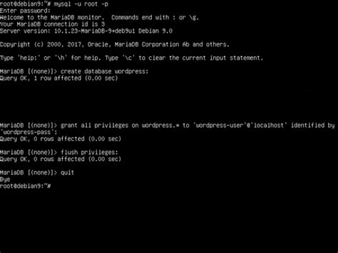 Install Wordpress 5 With Apache On Debian 9