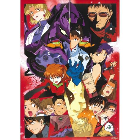 Original Neon Genesis Evangelion Anime Poster