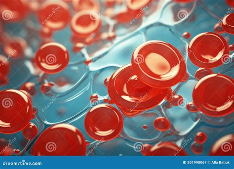 Macrocytes Red Blood Cells Are Increased In Size Vector Illustration
