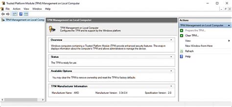 Checking Out A TPM Module Windows 10 Forums