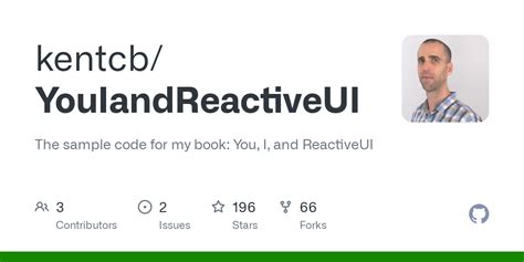 Github Kentcb Youiandreactiveui The Sample Code For My Book You I And Reactiveui