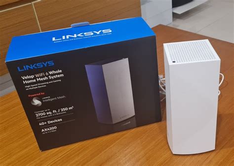 SOLD Linksys Router Velop Wifi6 Whole Home Mesh System Computers Tech Office Business