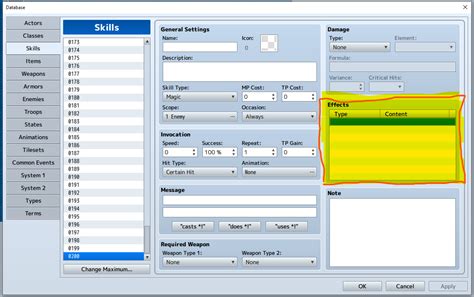 RPG Maker MV MZ Timed Battle Events Skills Maui Game Studio
