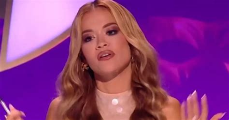 The Masked Singers Rita Ora Makes Agonising Error Over Rhinos