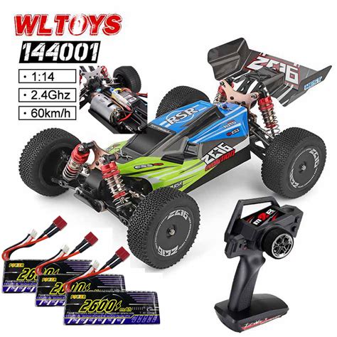 Buy Wltoys 144001 114 Rc Cars For Adults 4wd 60kmh High Speed Rc