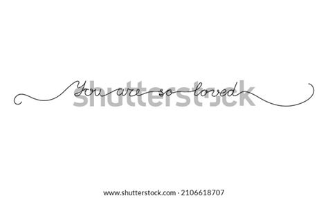 Continuous One Line Script Cursive Text Stock Vector Royalty Free 2106618707 Shutterstock