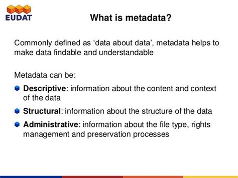 Introduction To Metadata