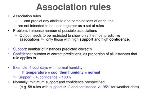 Ppt Efficient Mining Of Association Rules A Guide For High