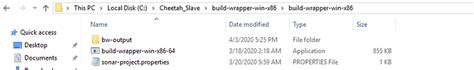 Issue With Build Wrapper In Windows Sonarqube Server Community