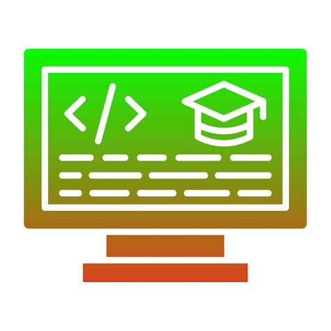 Premium Vector Web Programming Icon