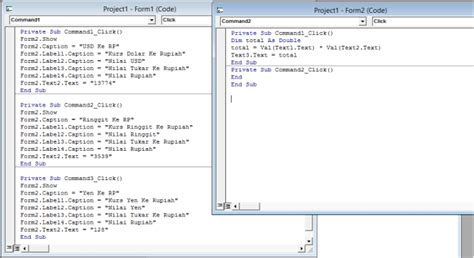 Tutorial Visual Basic 6 Panduan Cara Membuat Program Customize Nama Dan Kalkulator Kurs Mata