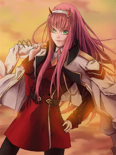 Zero Two By Sleepysoren On Deviantart