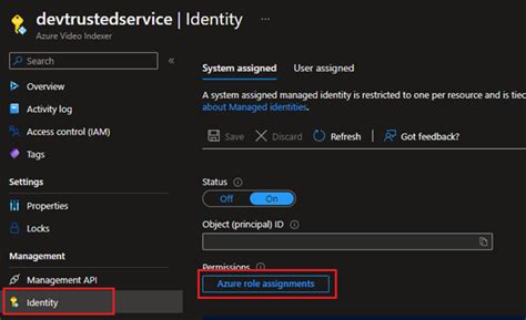 使用影片索引器與防火牆後方的記憶體 Microsoft Learn