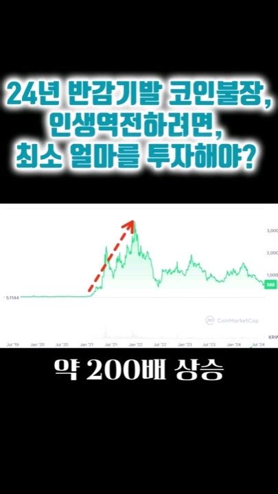 24년 반감기발 코인불장에서 인생역전하려면 최소 얼마를 투자해야 2021년 평균투자금액 반감기 비트코인etf 비트코인 알트코인 솔라나 더샌드박스 이더리움