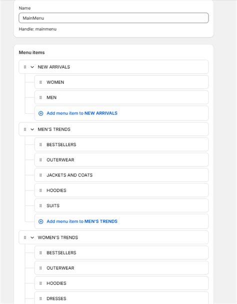 How To Create A Mega Menu In Shopify Dawn Theme Using Code