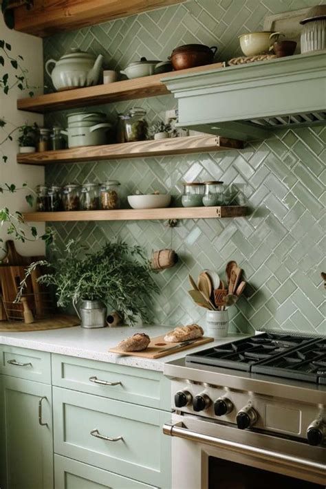 22 Herringbone Backsplash Subway Tile Ideas For A Stylish Kitchen