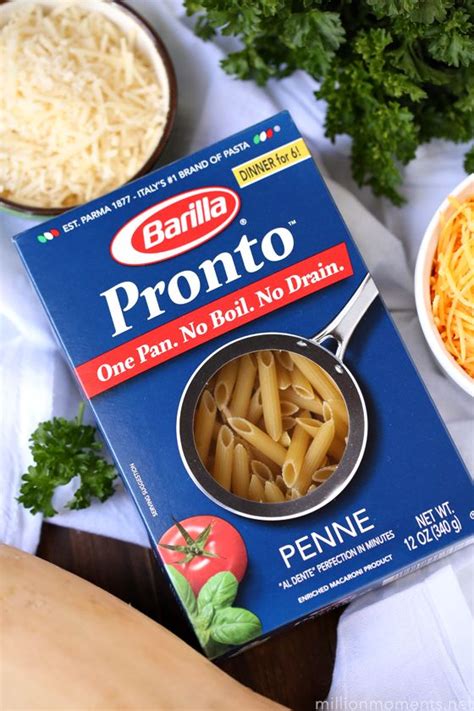 Butternut Mac And Cheese With Pronto Barilla Barilla Recipes Butternut Squash Mac And Cheese